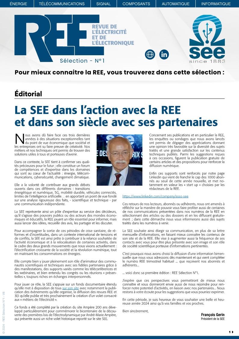 REE Sélection N°1 - SEE